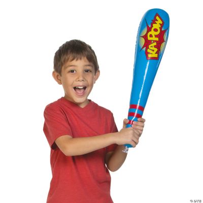 Inflatable Superhero Bats, Birthday Party Favors, Toys, 12 Pieces ...