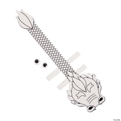 Color Your Own Dragon Finger Puppets - Discontinued