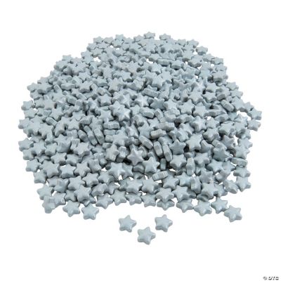 Silver Hard Candy Stars - Discontinued