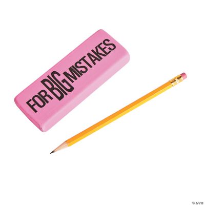 Big Mistakes Erasers - Discontinued