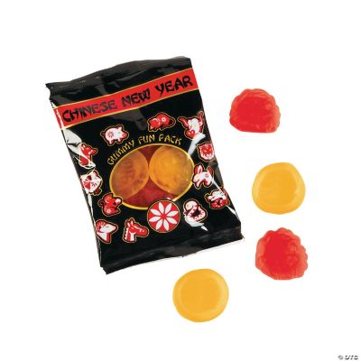 Chinese New Year Gummy Candy Fun Packs - Discontinued