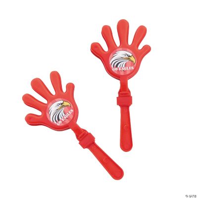 Team Spirit Custom Photo Hand Clappers - 12 Pc. | Oriental Trading