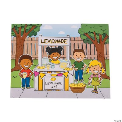 Lemonade Stand Sticker Scenes - Discontinued