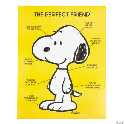 Snoopy’s Perfect Friend Poster, Posters, Teacher Resources, Teaching ...