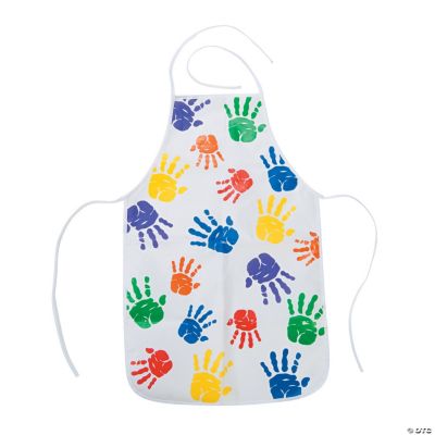 Kids Easy Wipe Aprons - 12 Pc. - Discontinued