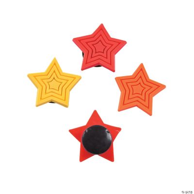 Star-Shaped Snap Charms - Discontinued
