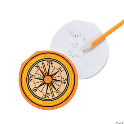 Compass-Shaped Notepads - Discontinued
