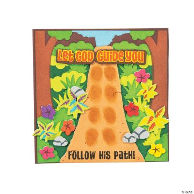 Follow God Thumbprint Magnet Craft Kit - Discontinued