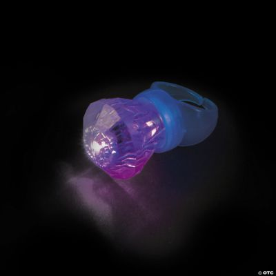 Child's Red, White & Blue Flashing Rings - Discontinued