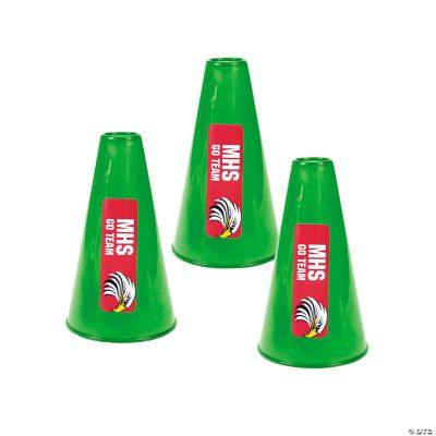 Custom Photo Team Spirit Megaphones - 12 Pc. | Oriental Trading