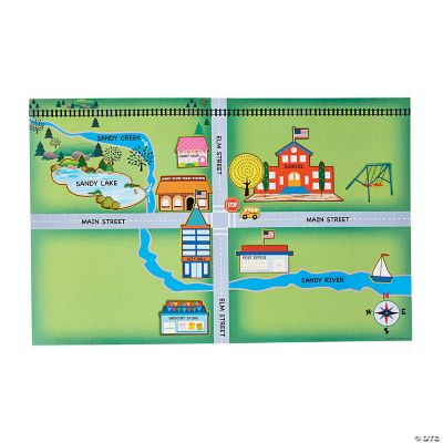 Directional Map Sticker Scenes - Discontinued