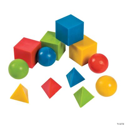 Geometric Shapes Bouncy Ball Assortment - Discontinued