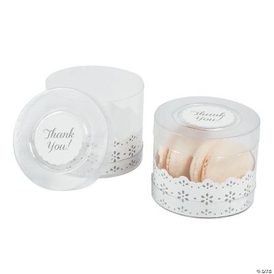 Round Macaron Boxes - Discontinued