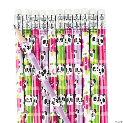 Panda Party Pencils - 24 Pc. - Discontinued