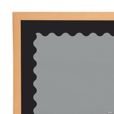 Black Scalloped Bulletin Board Borders - 13 Pc. | Oriental Trading