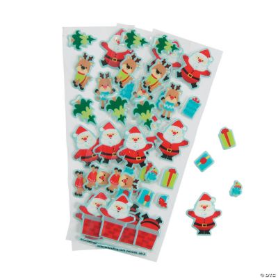 Christmas Puffy Stickers - Discontinued