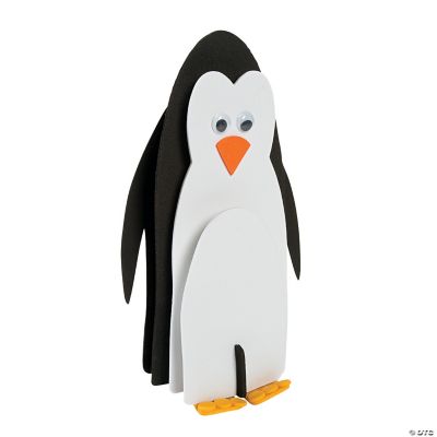 3D Standing Penguin Craft Kit - Discontinued