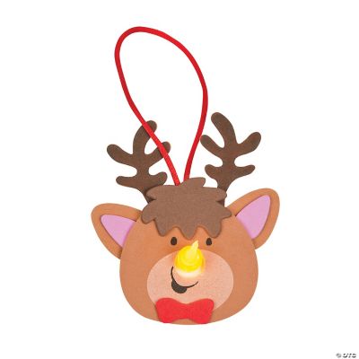 Reindeer Tea Light Ornament Craft Kit - Discontinued