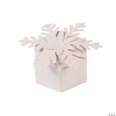 Snowflake Favor Boxes - Discontinued