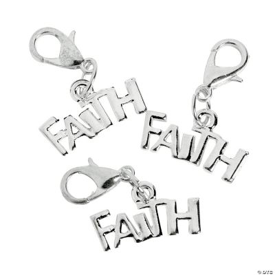 Faith Charms with Lobster Clasp - Discontinued