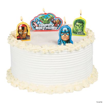 Marvel Avengers™ Birthday Candles - Discontinued