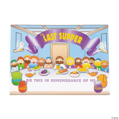 The Last Supper Mini Sticker Scenes - 12 Pc.