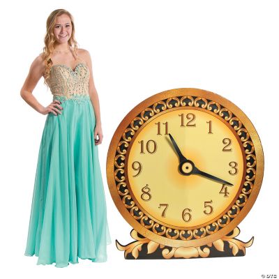 Timeless Glamour Clock Cardboard Stand-Up | Oriental Trading