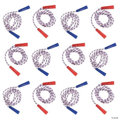 78" Patriotic Nylon Jump Ropes with Plastic Handles - 12 Pc. | Oriental ...