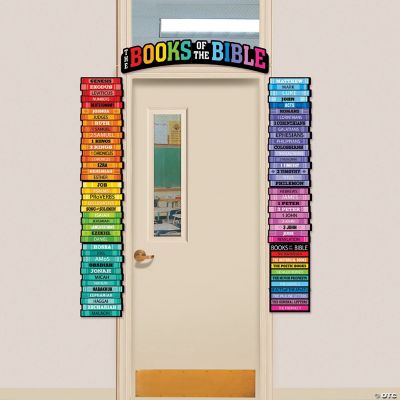 36" x 59" Bible Timeline Classroom Cardstock Door Border - 8 Pc ...