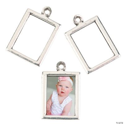 Silvertone Frame Charms - Discontinued
