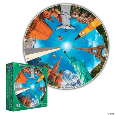 Round the Table Puzzles: Legendary Landmarks - Discontinued