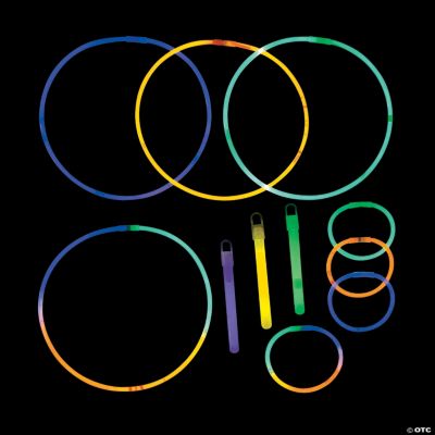 Bulk 500 Pc. Halloween Glow Stick, Bracelet & Necklace Assortment