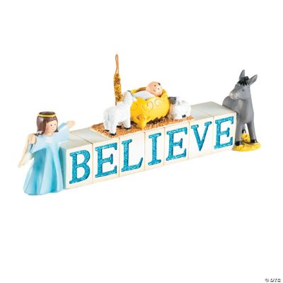 Believe Nativity Blocks - Discontinued