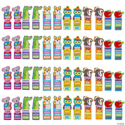 Bulk 48 Pc. I Love Reading Bookmarks | Oriental Trading
