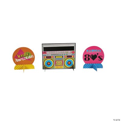 80s Party Table Decorating Kit - 23 Pc. | Oriental Trading