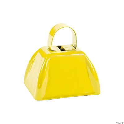 3" Bright Color School Spirit Metal Cowbells - 12 Pc. | Oriental Trading