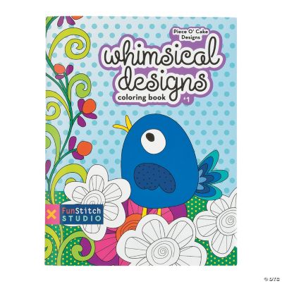 Whimsical Coloring Book For Adults - Coloring Paper