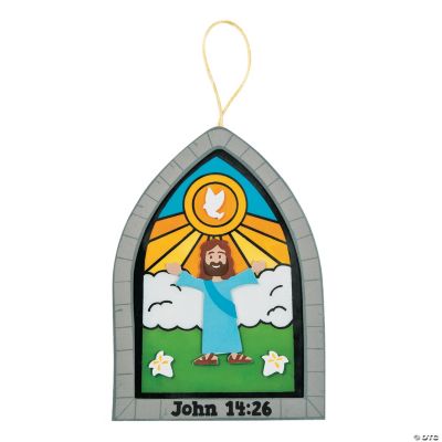 Holy Spirit Stained Glass Window Craft Kit - Discontinued
