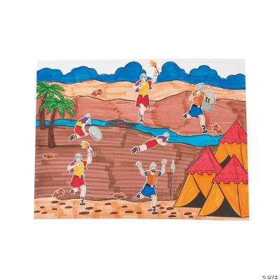 Color Your Own Gideon Activity Sheets with Stickers - Discontinued