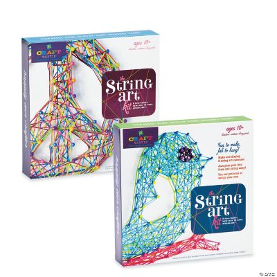 Craft-Tastic String Art Kits: Set of 2 - Discontinued