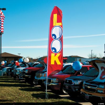 Look Wave Flag | Oriental Trading