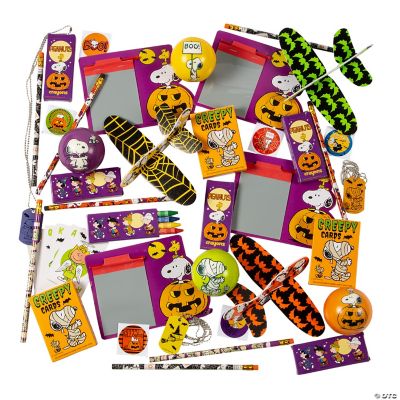 Bulk 150 Pc. Peanuts® Snoopy Halloween Toy, Stationery & Handout ...