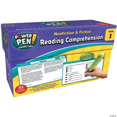 Power Pen Reading Comprehension Cards: Grade 3 - Discontinued