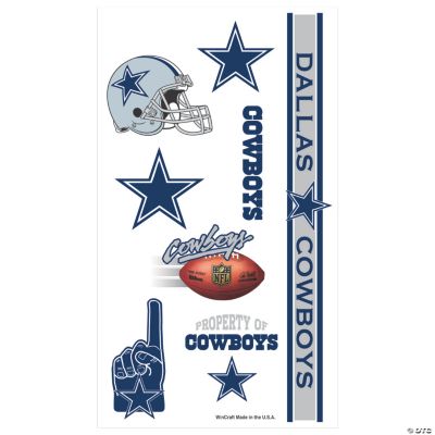 NFL® Dallas Cowboys™ Tattoos - Discontinued