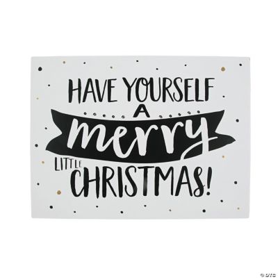 Merry Little Christmas Sign - Discontinued