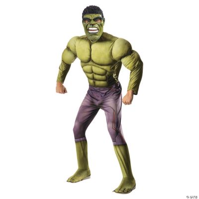 Men's Premium Muscle Chest Hulk Costume - Discontinued
