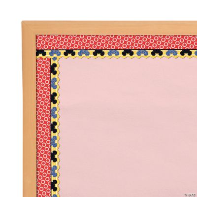 Mickey Mouse ® Color Pop Wide Bulletin Board Borders - 12 Pc ...