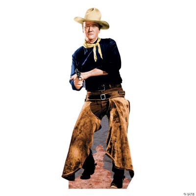 75" John Wayne in Chaps Life-Size Cardboard Cutout Stand-Up | Oriental ...