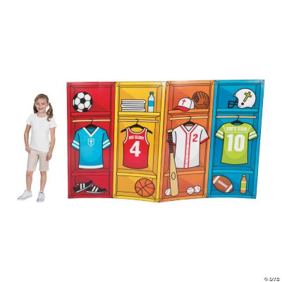 Sports VBS Locker Cardboard Stand-Ups - Discontinued