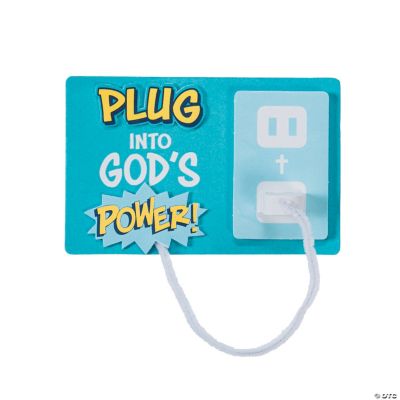 Plug Into God’s Power Magnet Craft Kit | Oriental Trading